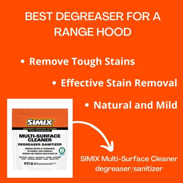Best Degreaser for a Range Hood | Simix Multi-Purpose Degreaser